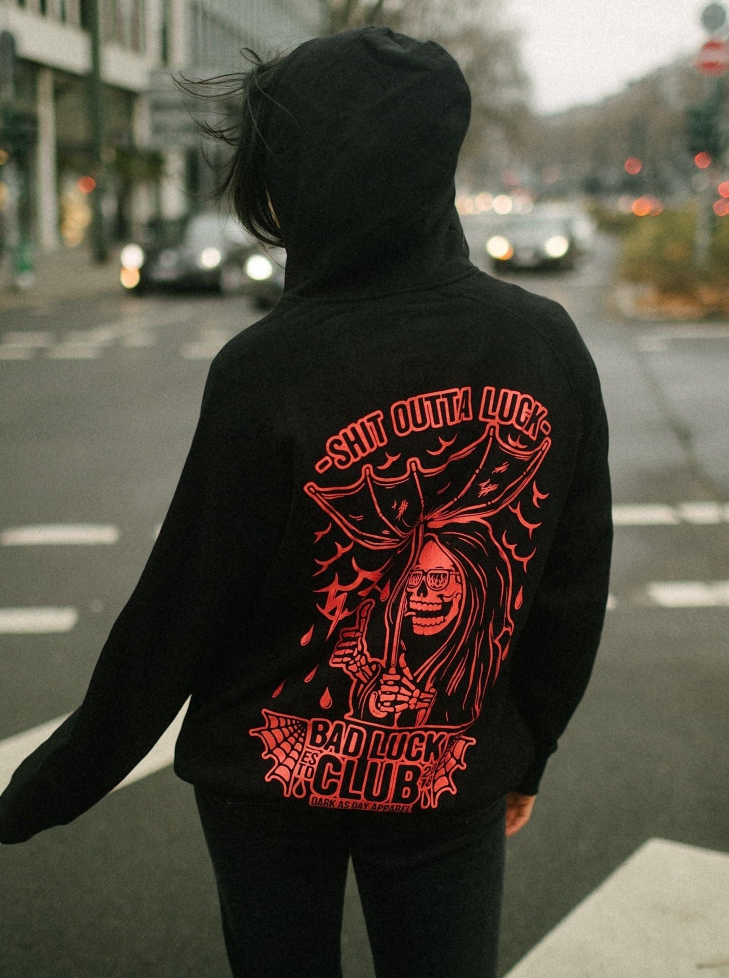 Bad Luck Club Hoodie – Dark As Day Apparel